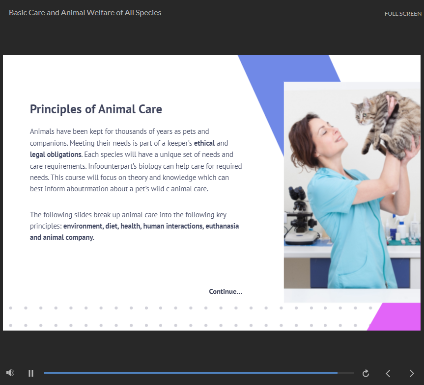 Veterinary Nursing Fundamentals – Prudence Training Centre